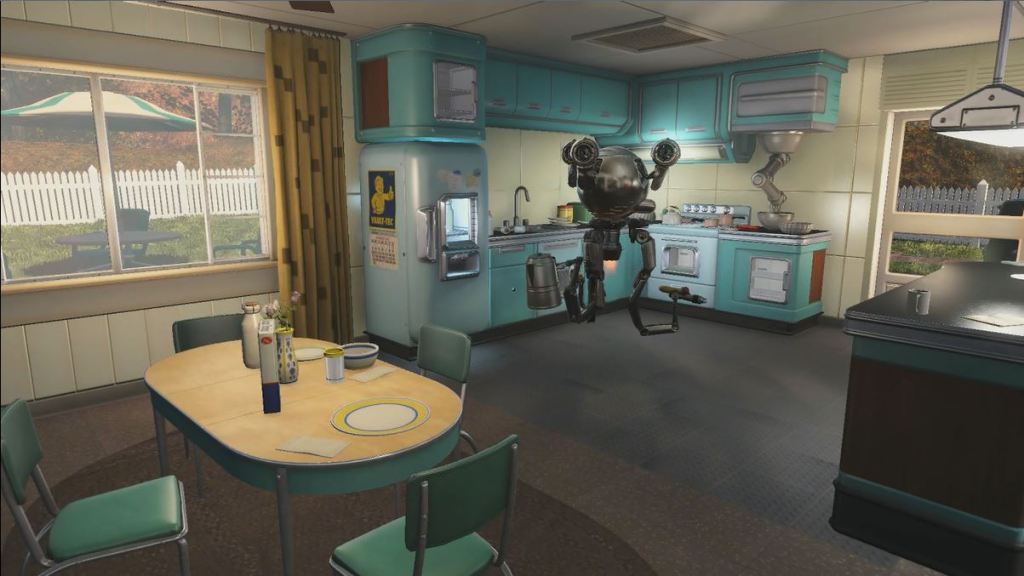 Fallout 4 pre-war home, kitchen | With Christian Eyes